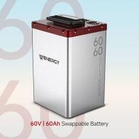 China Long-Life 60V 60Ah Lithium Motorcycle Battery – Smart BMS, IP67, Built for Swapping & Delivery Fleets for sale