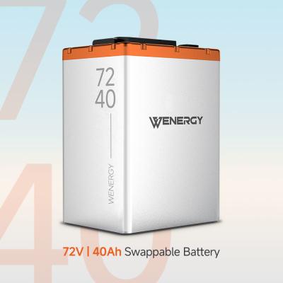 China 73.6V 40Ah LiFePO4 Battery with Smart BMS and IP67 Protection for Electric Motorcycles for sale