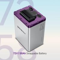 China High Power 4.26kWh  72V58Ah Motorcycle Battery with  GPS & Smart BMS for Delivery & Bodaboda for sale
