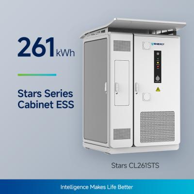 China Stars CL261STS 125kW Load Power 261kWh Rated Energy C4H Corrosion-Proof ESS Cabinet Commercial Battery Storage System for sale