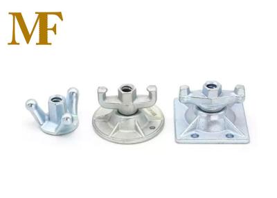 China 120mm Scaffold Formwork Tie Nut Plate With Mounting Holes for sale
