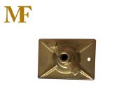 China Rectangle Shape 17mm Concrete Formwork Tie Nut Galvanized for sale