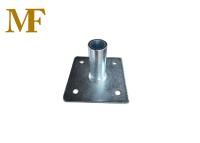 China Electric Galvanized Base Plate Scaffolding Accessories 150*150*5mm for sale