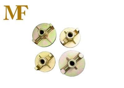 China Zinc Plated Cast Iron Tie System Tie Nut For Formwork 20*10 for sale