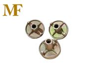 China Cast Iron Knock On Wing Nut Zinc Plated 90mm Diameter for sale