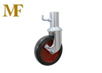 China Hollow Stem Scaffold Caster Wheel With Brake 12inch for sale
