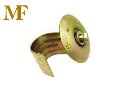 China Galvanized Pressed Steel Limpet Clamp Scaffolding Toe Board Clip Plank Mushroom Coupler for sale