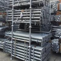 China Galvanized Metal Adult Shoring Props High Load Capacity Hot Dip Galvanized 60mm for sale