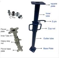 China Weldable Jack Scaffolding Prop Sleeve Cup Nut With Handle Powder Coated for sale
