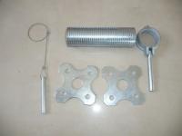 China Weldable Jack Scaffolding Prop Sleeve Cup Nut With Handle Powder Coated for sale