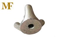 China Golden Electric Galvanized Crown 3 Wings Cast Iron Formwork Nut D15/D20 for sale