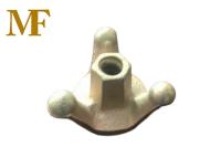 China Golden Electric Galvanized Crown 3 Wings Cast Iron Formwork Nut D15/D20 for sale