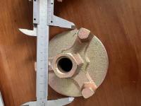 China Concrete Formwork Accessories FLANGE NUT (3-wings) D15 / D100 for sale