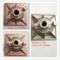 China Golden Electric Galvanized KALOTTE PLATE Formwork Nut D15-120 x 120mm for sale
