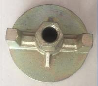 China Formwork Accessories D17 Galvanized Flange D90mm 500G Two Claws Tie Rod Nut for sale