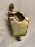 China Yellow Scaffolding Girder Clamp Gravlock Coupler Galvanized Anti Slip for sale