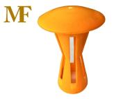 China 8 - 40mm Plastic Rebar Impalement Prevention Cap With Inner Steel Plate for sale
