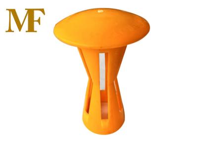 China 8 - 40mm Plastic Rebar Impalement Prevention Cap With Inner Steel Plate for sale