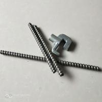 China 12mm Ball Screw Formwork Tie Rods #45 Column Shuttering High Load Capacity for sale