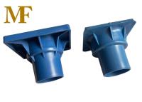 China Protect Impalement Prevention Rebar Plastic Caps With Inner Steel Plate for sale