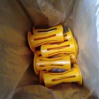 China #2-#12 Orange Drum Plastic Rebar Caps Hourglass 40mm For Fall Safety for sale
