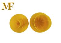 China Construction Mushroom Rebar Cap Yellow PP PE Material for sale