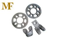 China Galvanized Construction Formwork Accessories Layher Ringlock Scaffolding System Casted Steel Ledger End Head With Wedge for sale