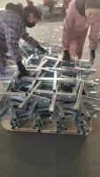 China Construction Steel Concrete Formwork Supporting Cross Joint For Korean Market for sale