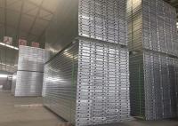 China 300m Width Galvanized Scaffolding Springboards Perforated Steel Deck Scaffolding Steel Plank for sale