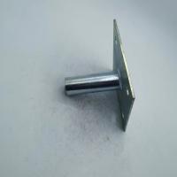 China 80mm Galvanized Steel Base Plate With Spigot For Scaffolding Screw Jack for sale