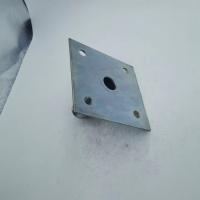 China Steel Scaffolding Round Square U head Base Plate With Hollow Tube Solid Bar for sale