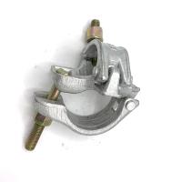 China Fixed Swivel Scaffold Coupler For 76mm Scaffold Tube EN74 Forged Dropped Scaffold Clamps for sale