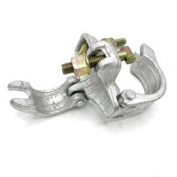 China Fixed Swivel Scaffold Coupler For 76mm Scaffold Tube EN74 Forged Dropped Scaffold Clamps for sale
