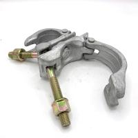 China Anti-Slip High Quality Sliding Pipe Clamp Support Scaffold Coupler 48-76mm Scaffold Clips for sale