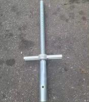 China High Strength Adjustable Leg Scaffolding Screw Jack Stand Scaffolding Threaded Rod for sale