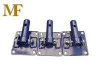 China Swivel Or Fixed Galvanized Pipe Post Universal Steel Scaffold Base Plate for sale