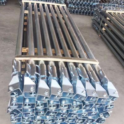 China 235*147*4mm Adjustable Steel Props with Galvanized Surface Finish for sale