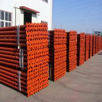 China Heavy-Duty Construction Support Shore Props With 1.8-4mm Thickness And 235*147*4mm Plate for sale