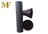 China Chemical Resistance Formwork Conduit And Cone Made Of PVC Material for sale