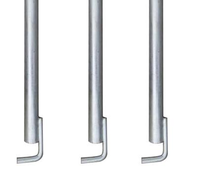 China Temporary Scaffold Wall Ties Anchor Tube With Hooks For Ringlock Scaffold System for sale