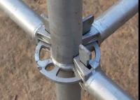 China Sliver Ringlock Scaffolding For Versatile Height Range Of 500/1000/1500/2000/2500/3000/4000mm for sale