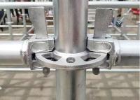 China 48.3mm/42mm Tube Diameter Disk Lock Steel Tubular Scaffold For End Construction for sale
