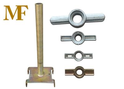 China Adjustable Scaffold Screw Jack  Base Sturdy And Corrosion-Resistant For Outdoor for sale