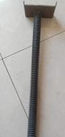China Hand Welding Solid Bar U Shape Top Jack For Scaffolding for sale