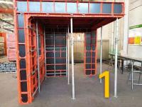 China Factory Price Steel And Plywood Panel Construction Formwork System for sale