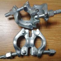 China Hot Dip Galvanized US Type Forged Swivel Double Clamp for sale