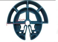 China Heavy Duty Half Wheel Rebar Spacer for Concrete Construction 65mm for sale