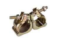 China Sliver Fixed Scaffolding Double Swivel Couplers Formwork Accessories for sale