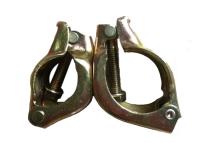 China Zinc Scaffolding Coupler for Building Renovation Finish Galvanized White or Yellow for sale