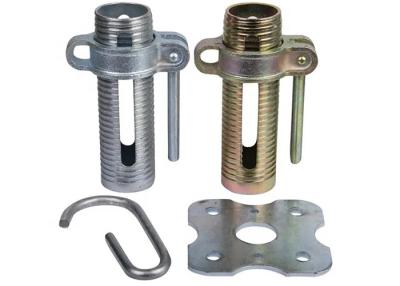 China Galvanized Sliver  Adjustable Shoring Prop Sleeve For Scaffolding for sale